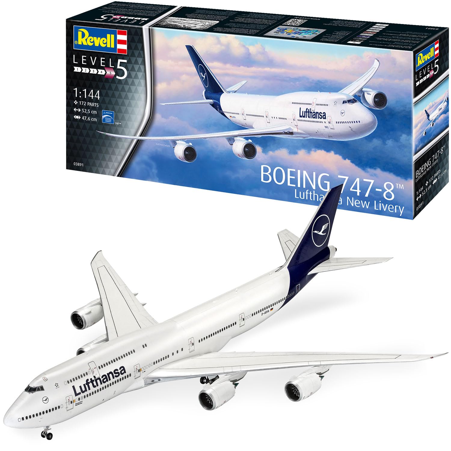 Verkehrsflugzeuge Revell 03942 Airbus A320 Neo Lufthansa New Livery