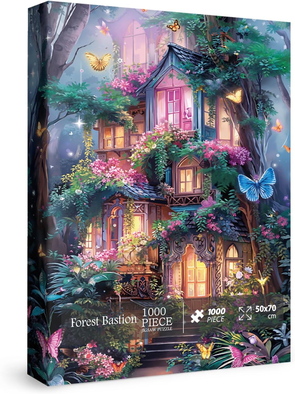 Amazon.com: Magical Treehouse Forest Puzzles for Adults 1000 Pieces ...