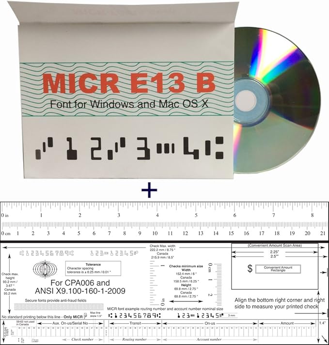 Micre13b Schriftart MICR berpr fen Position Gauge Film Plus Amazon de B robedarf micre13b-schriftart-micr-berpr-fen-position-gauge-film-plus-amazon-de-b-robedarf