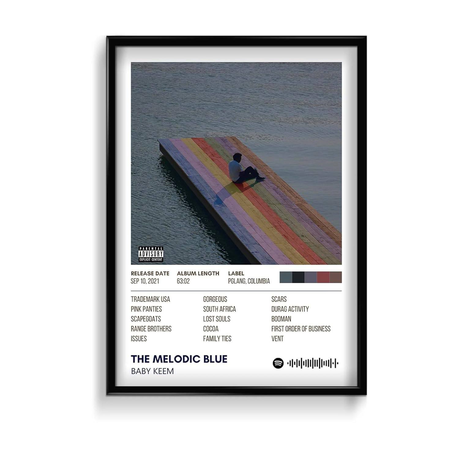 Song Poster For Aesthetic Wall Decoration | Singer Wall Poster (13 x 19 ...