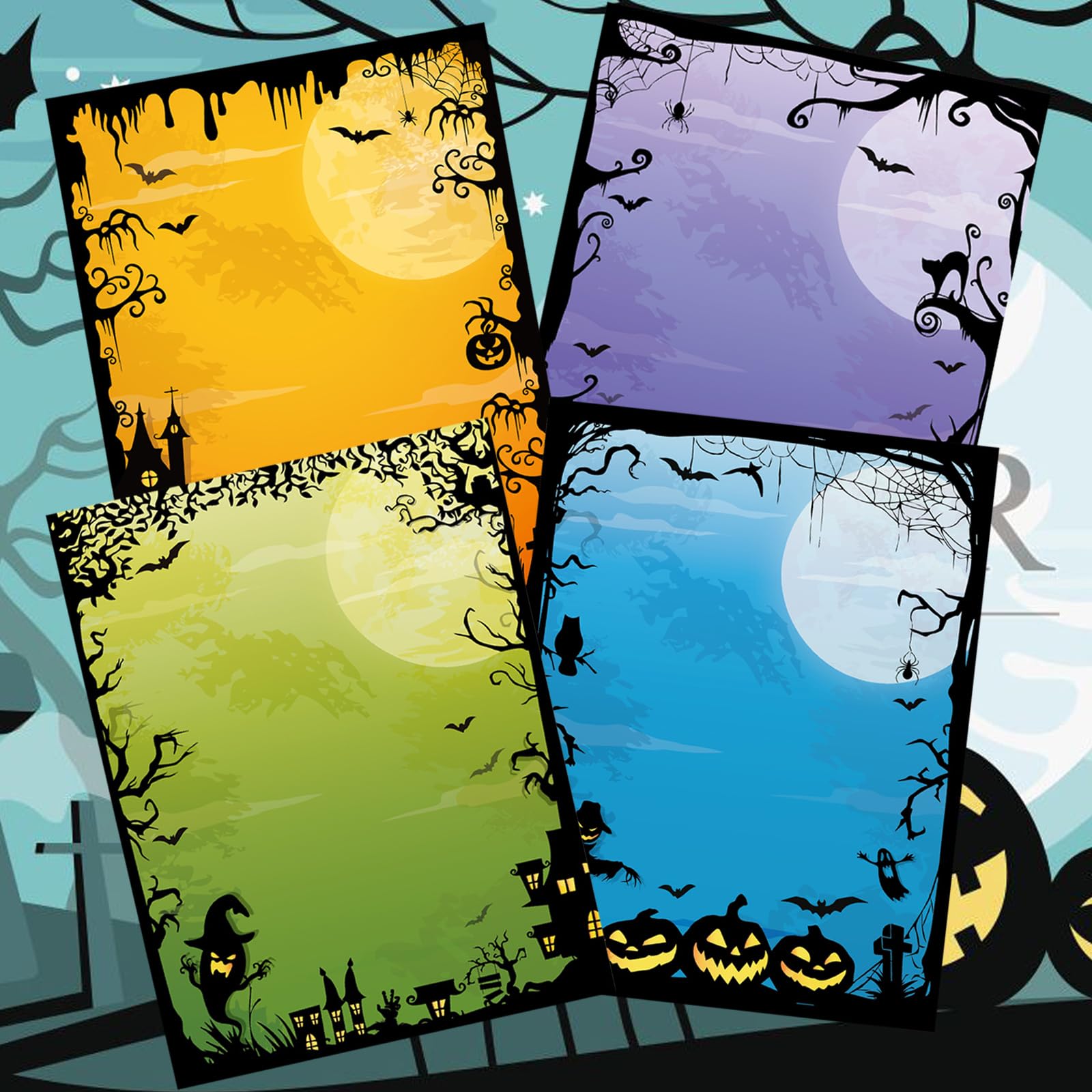 Halloween Borders For Invitations