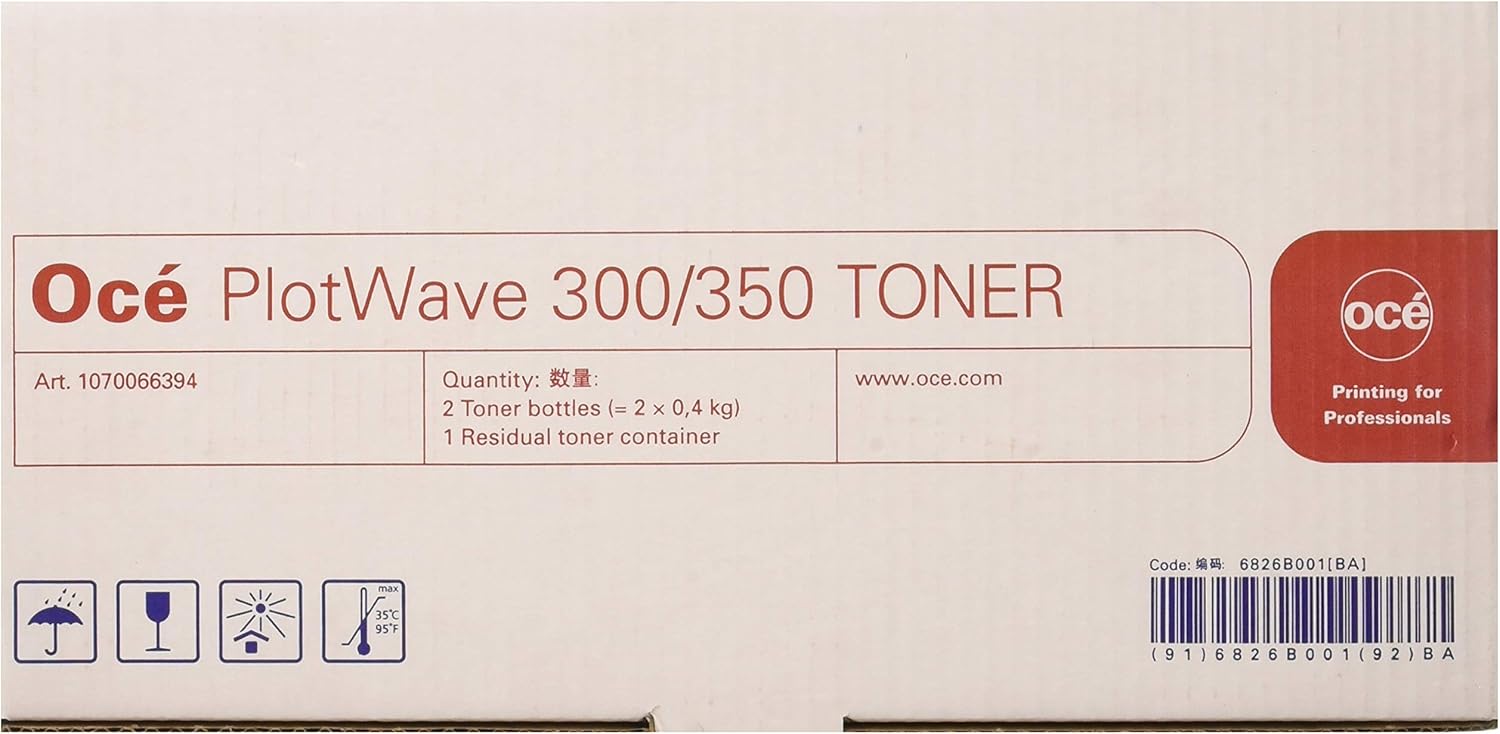 Amazon.com: OCE Genuine OEM PlotWave 350 | Toner Kit (2 Pk) (1060127660 ...