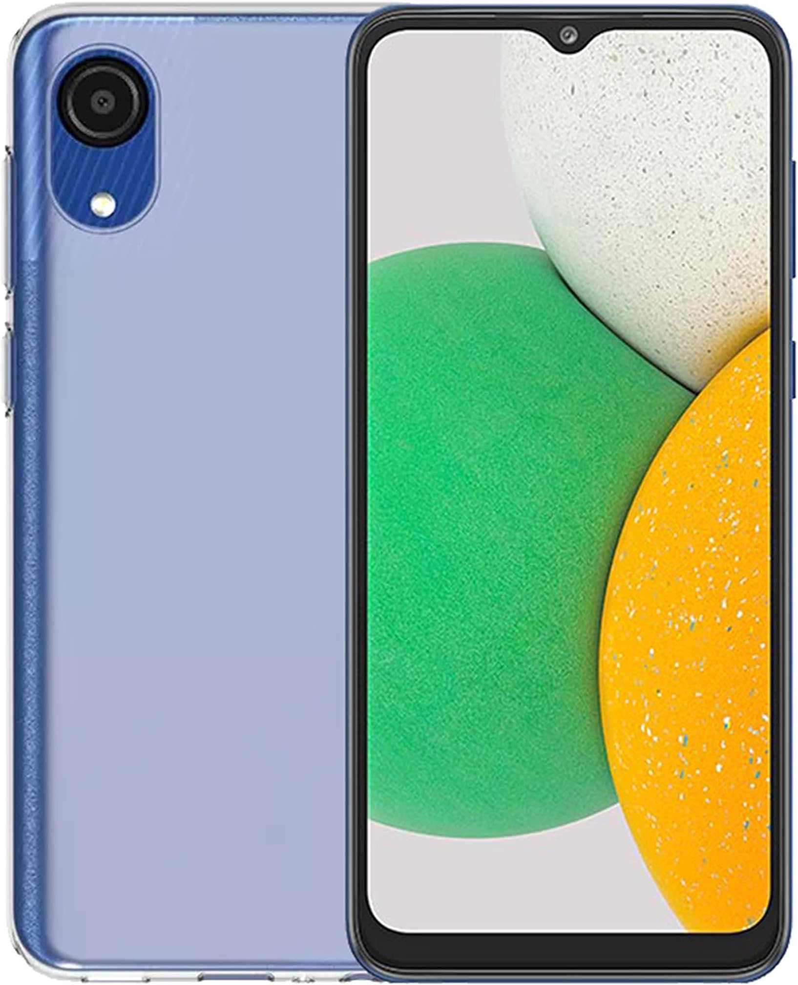 For Samsung Galaxy A03 Core Clear Case, Shockproof [Ultra Slim] Scratch ...