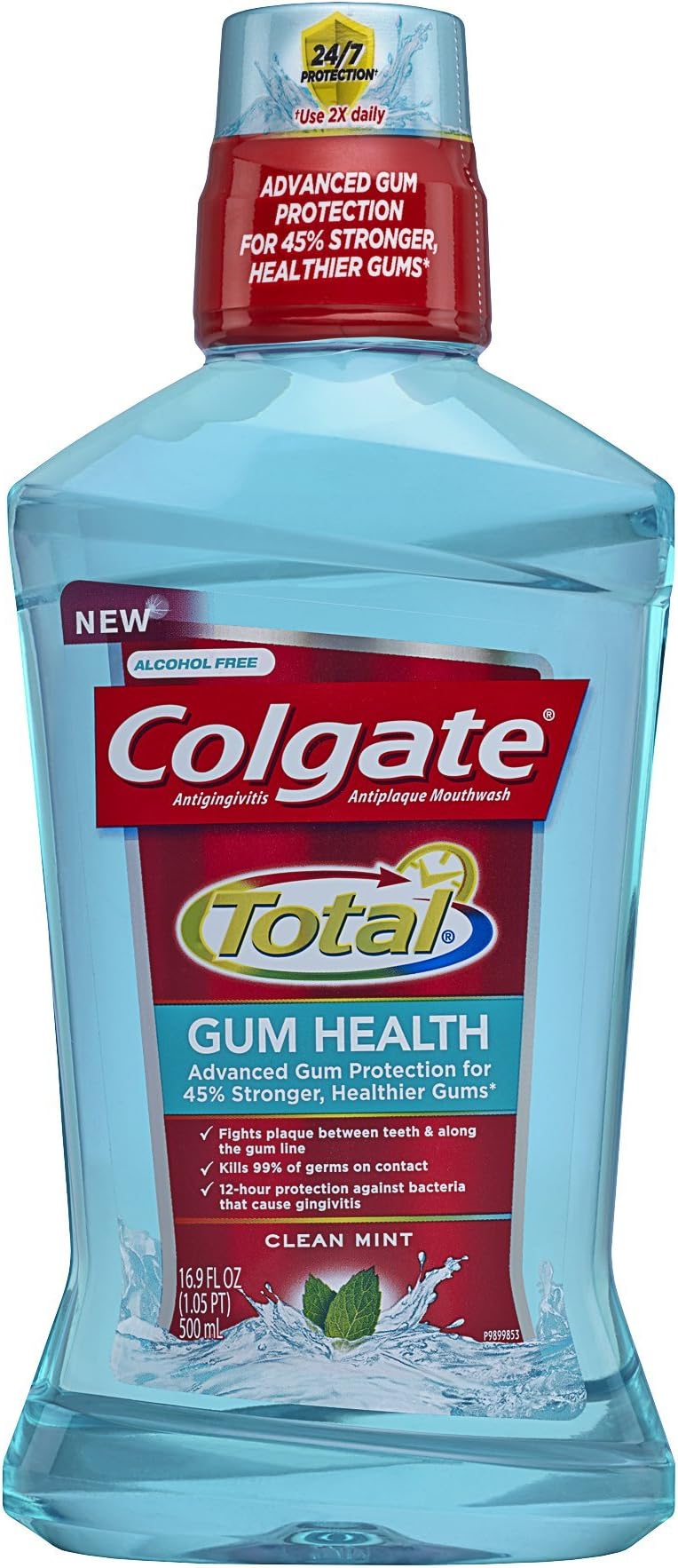 Amazon.com : Colgate Total Gum Health Alcohol Free Mouthwash ...