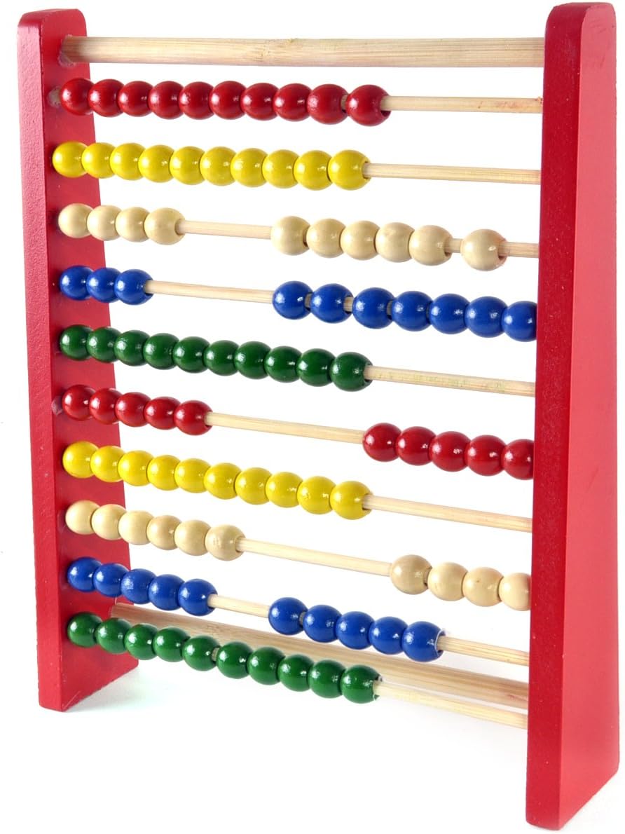 Amazon.com: Tobar 19518 Wooden Abacus, Multicolour : Toys & Games