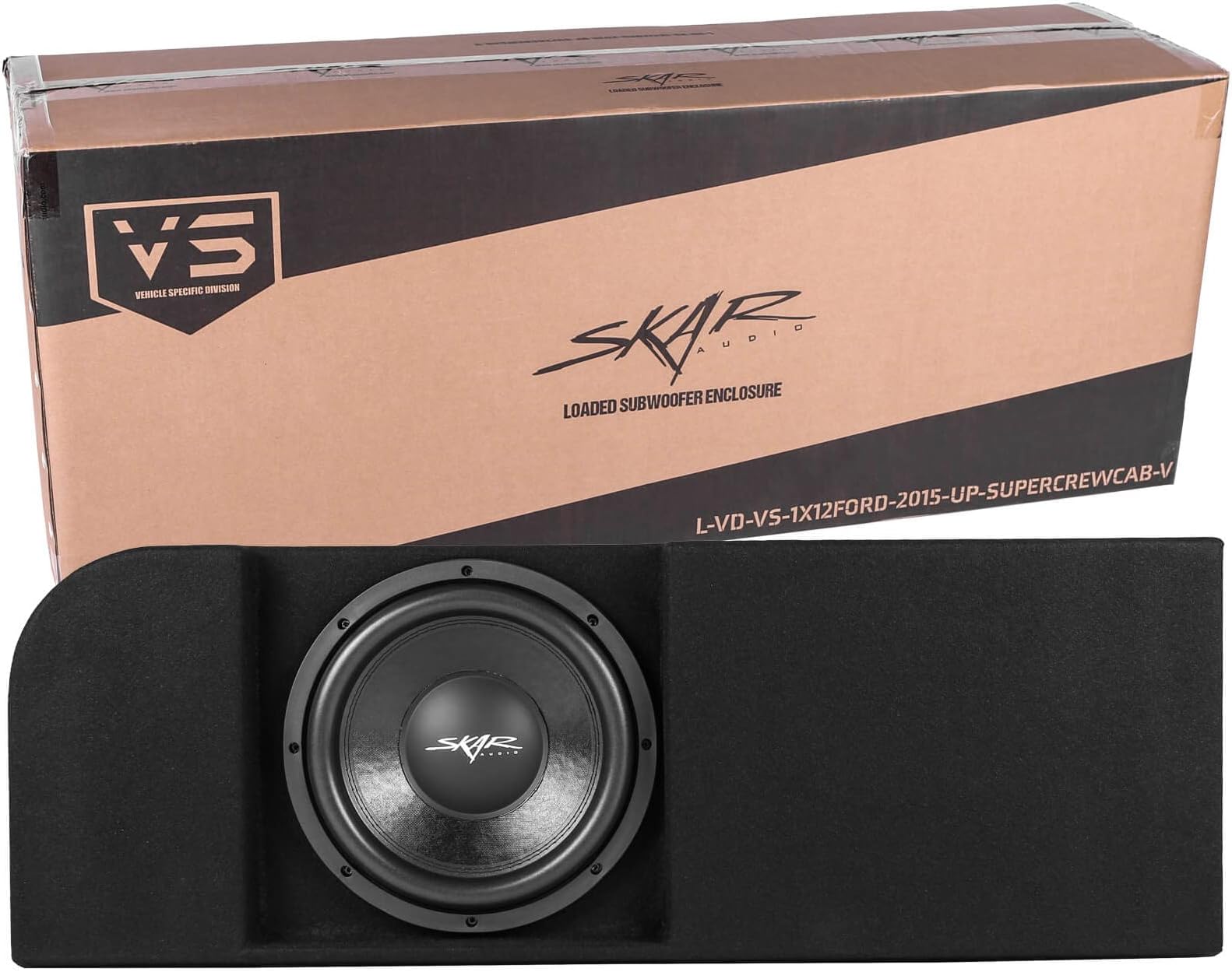 Amazon.com: Skar Audio Single 12" Loaded Ported Subwoofer Enclosure ...