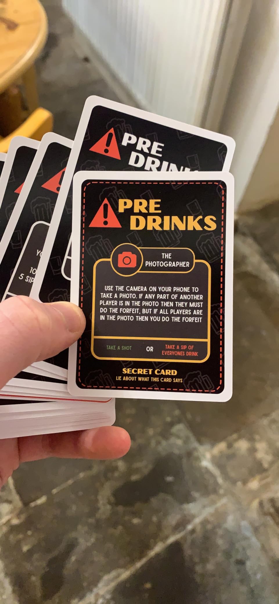 DRUNK GAMES Pre-Drinks Card Game - Ultimate Drinking Games for Adults w ...