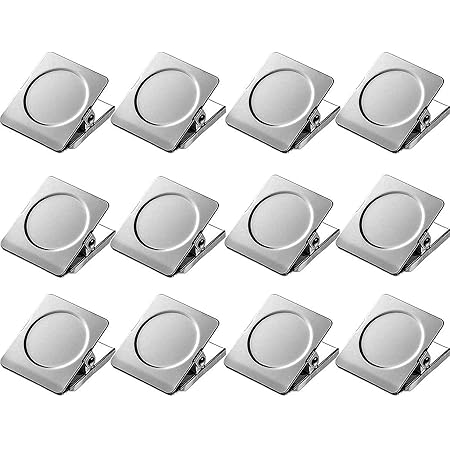 Grtard 4 Pack 2.2 Inch Extra Large Magnetic Clips Heavy Duty, Strong ...
