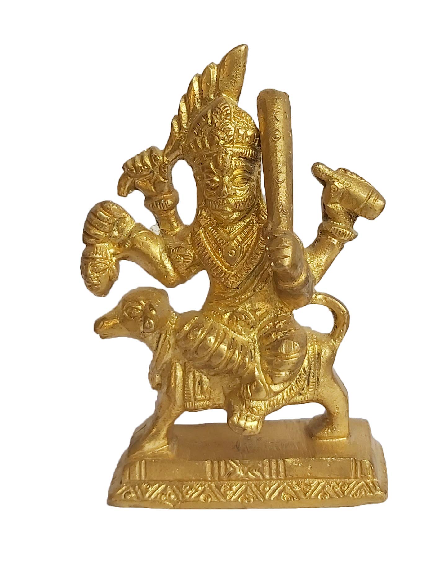 Buy PARIJAT HANDICRAFT Brass Statue maha kaal bhairo Baba murti bhairav ...