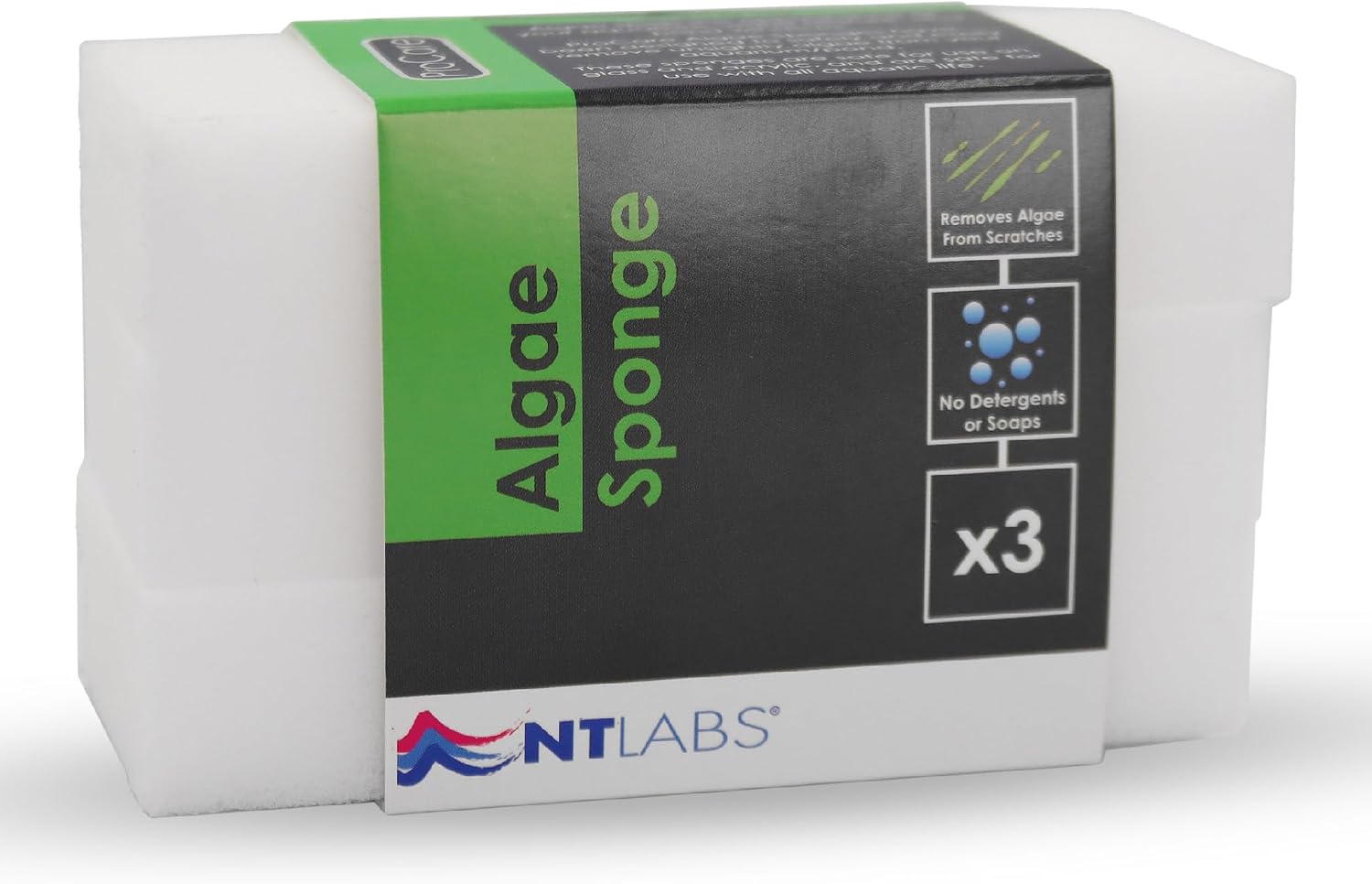 NT Labs ProCare Algae Sponge, Aquarium Cleaning Sponge, Water Feature ...