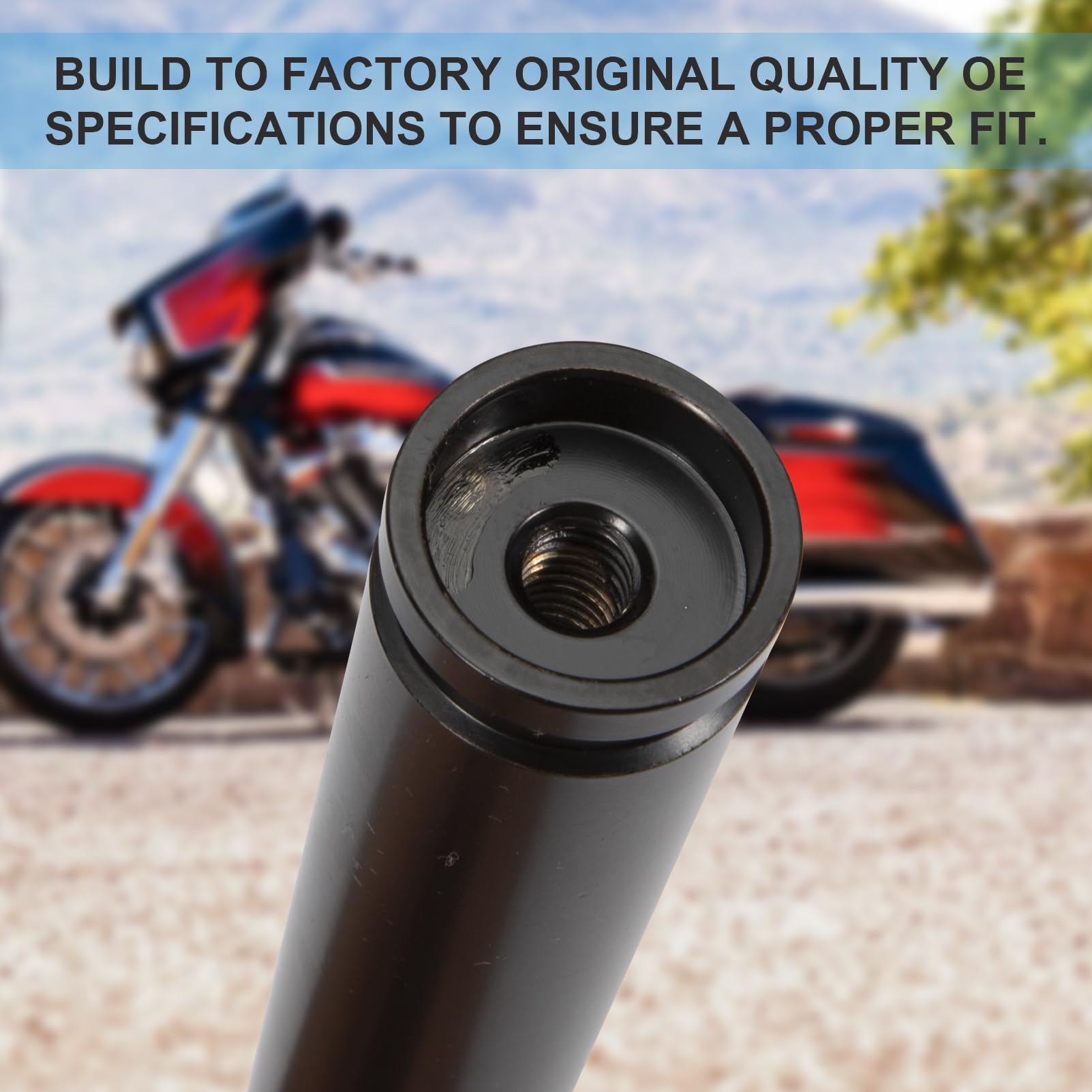 Bingfu Motorcycle Carbon Fiber Antenna Mast Replacement Compatible With ...