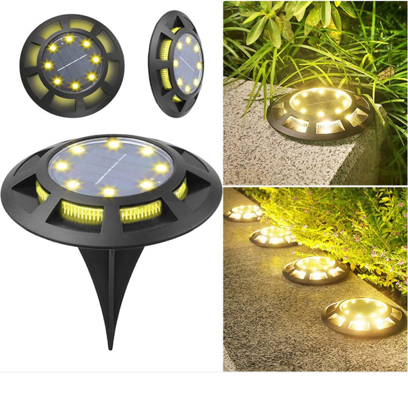 Design Solar Led Ground Lights UFO Design Solar Garden Light