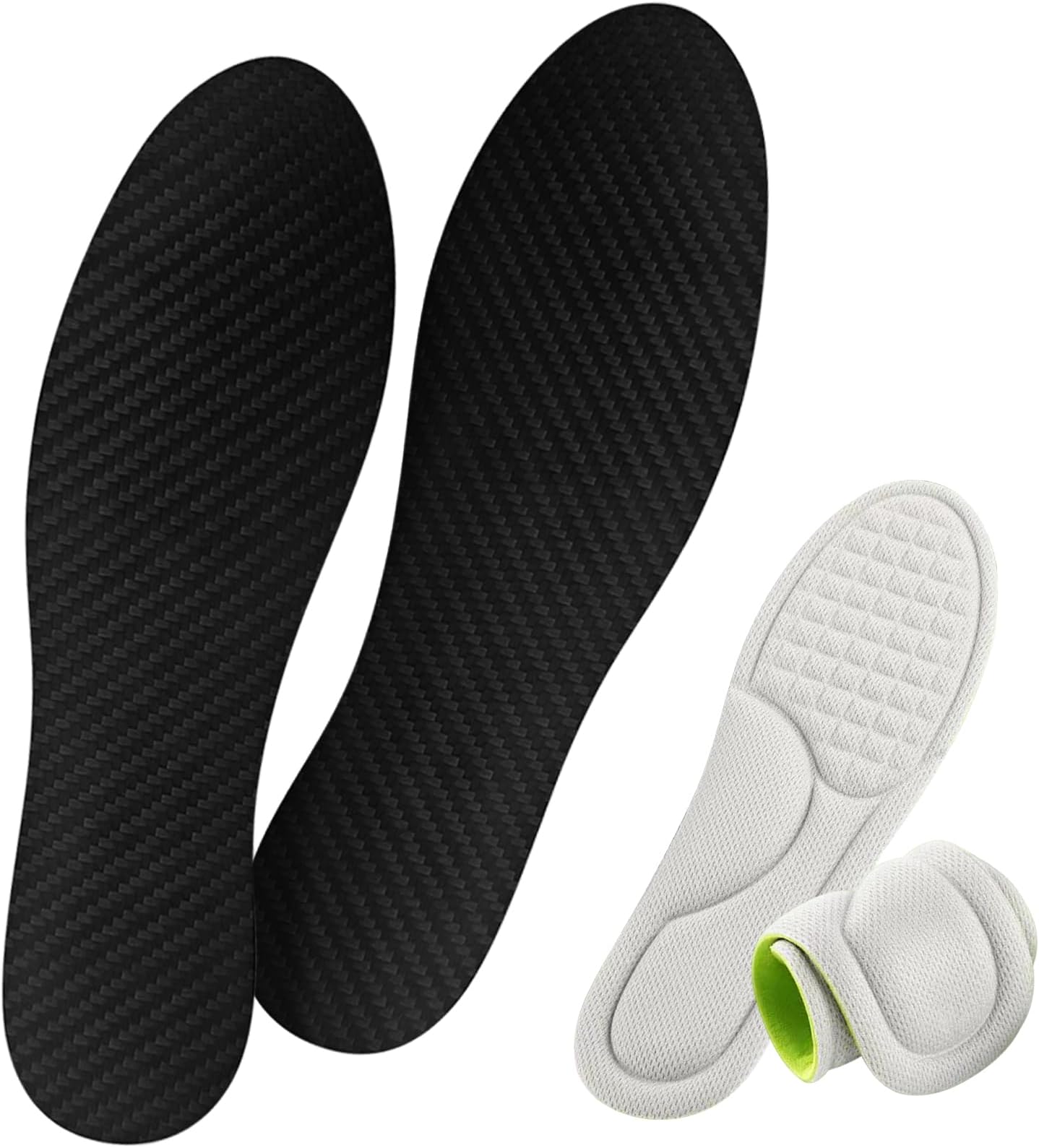 Amazon.com: Carbon Fiber Insoles, Carbon Fiber Foot Plate 1 Pair Rigid ...