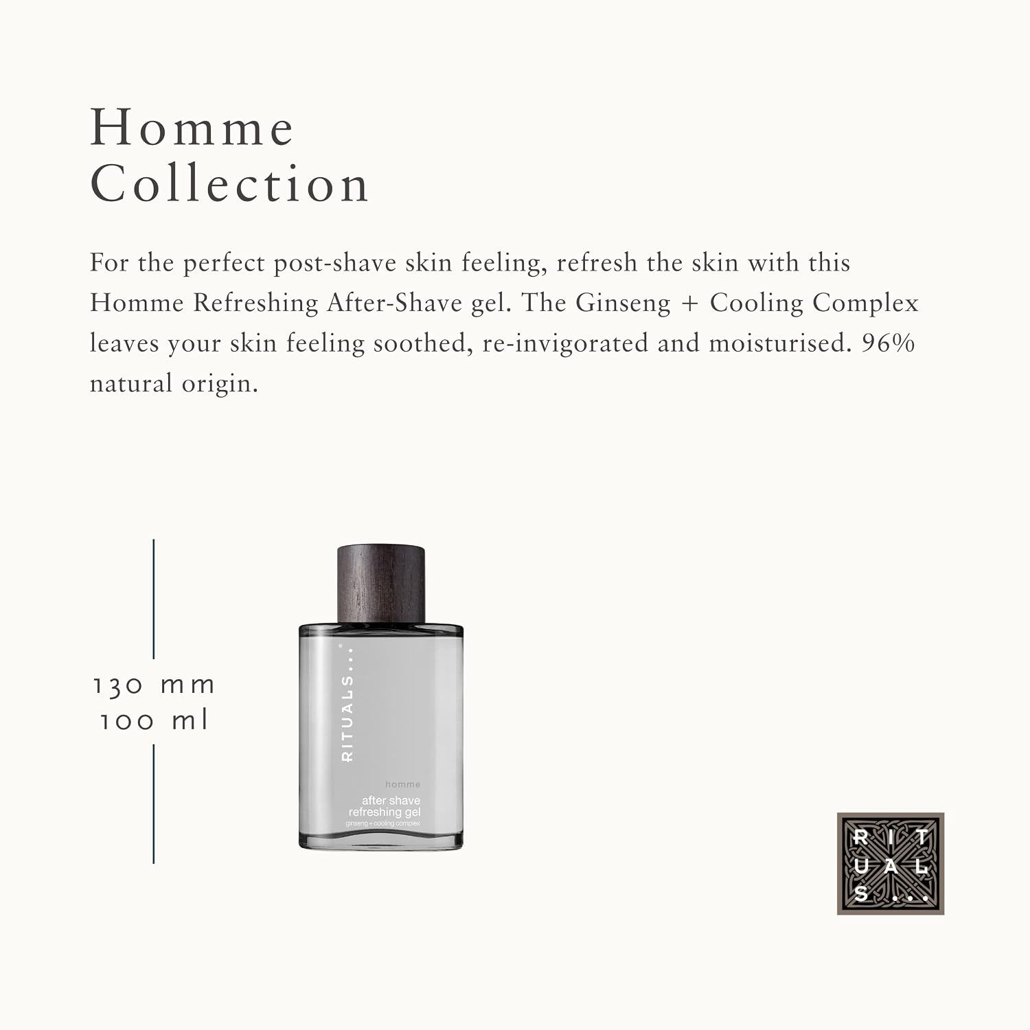 RITUALS After Shave Gel from the Homme Collection, 100 ml – With ...