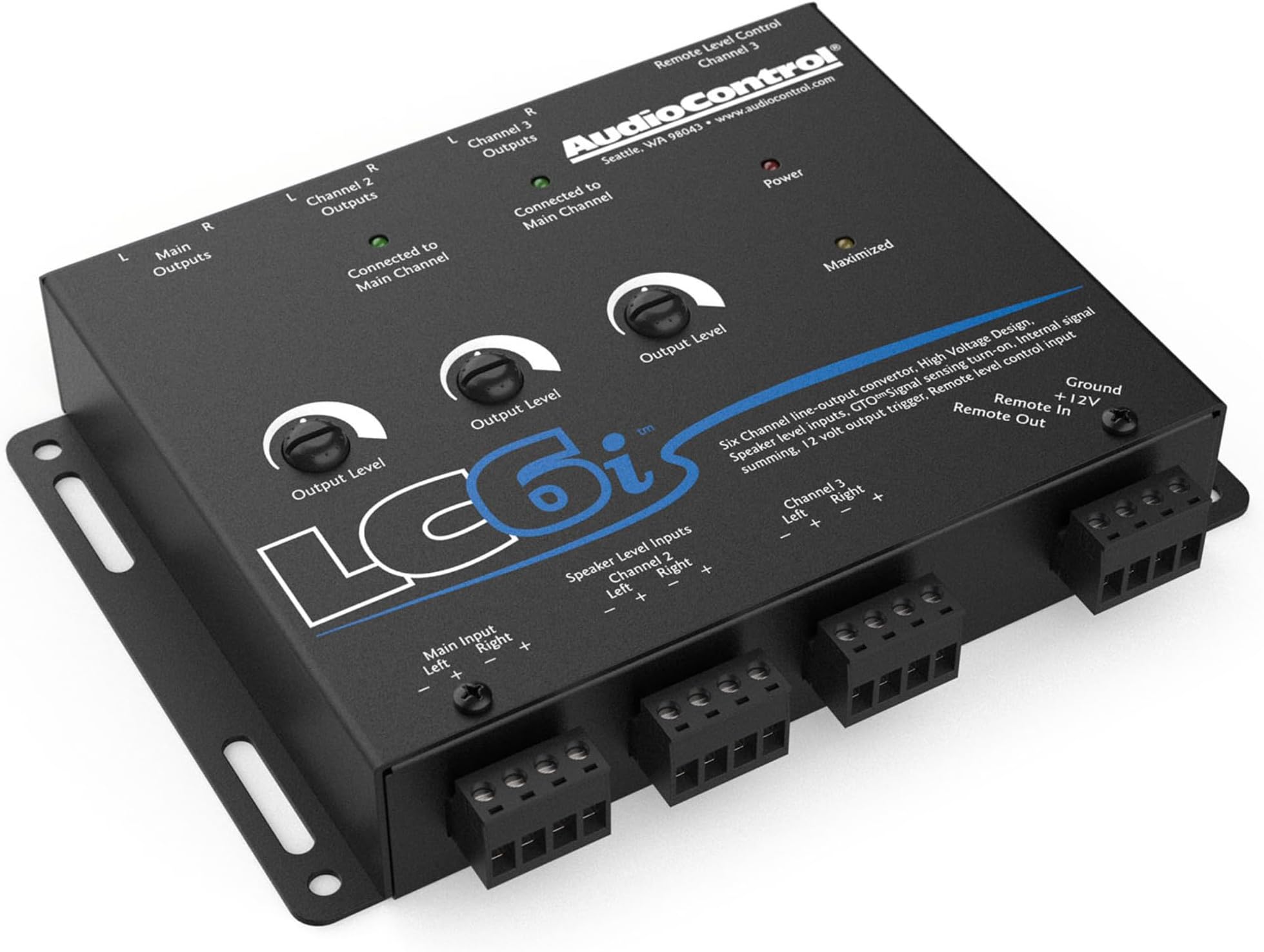 AudioControl LC2i Convertidor de Salida de línea de 2 Canales con ...