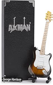 Axman George H Miniature Guitar Replica - Music Gifts - Handmade ...