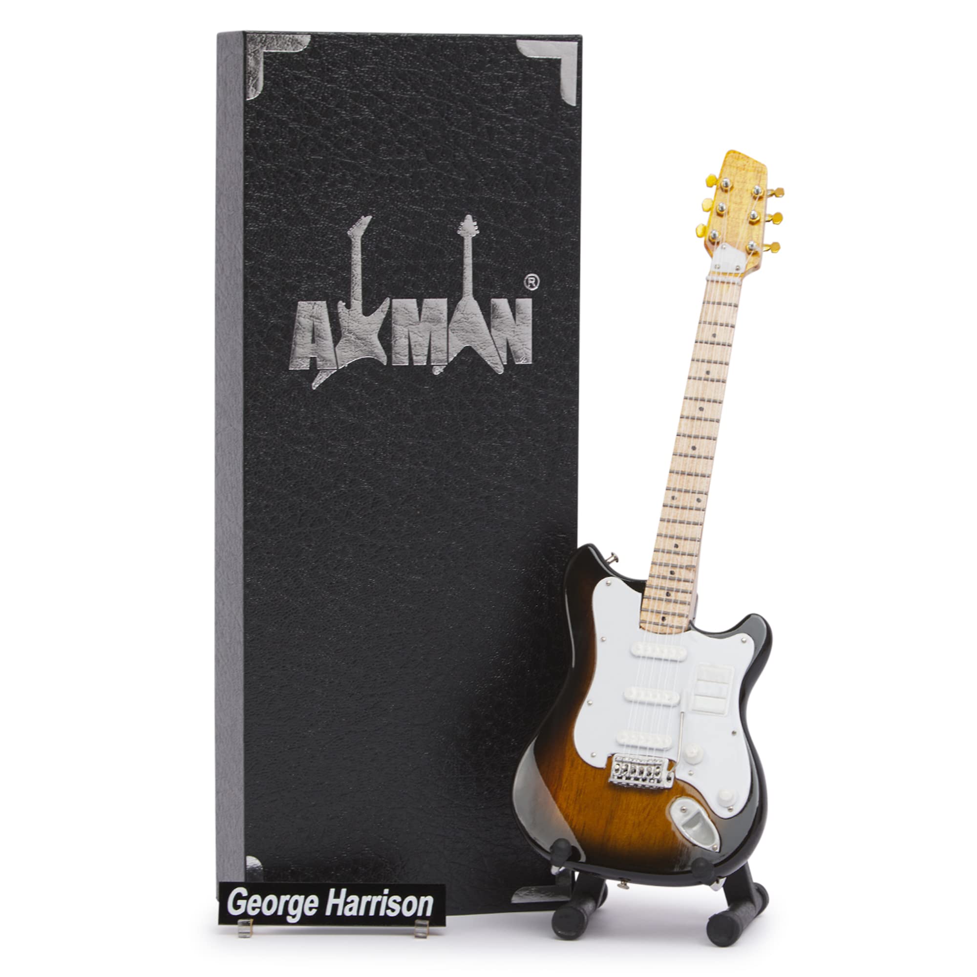Axman George H Miniature Guitar Replica - Music Gifts - Handmade ...
