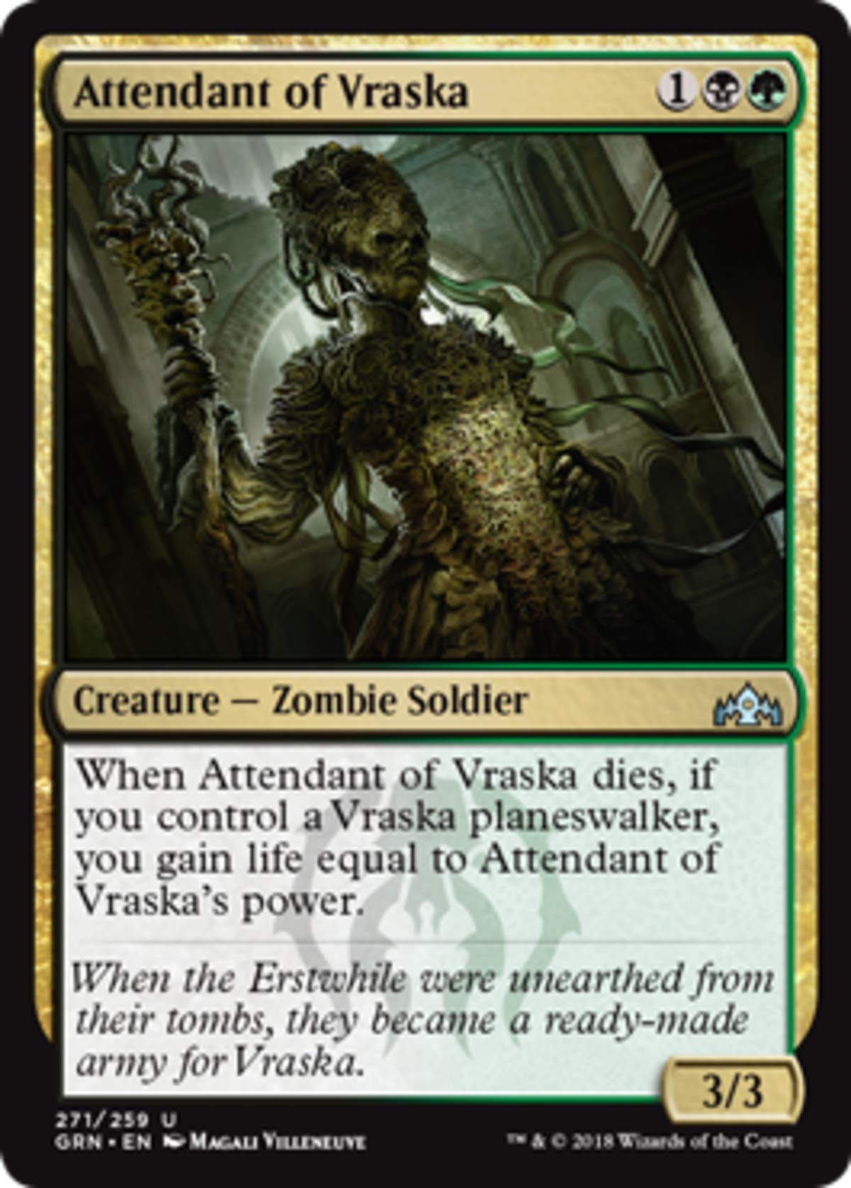 Vraska The Unseen Altered Art