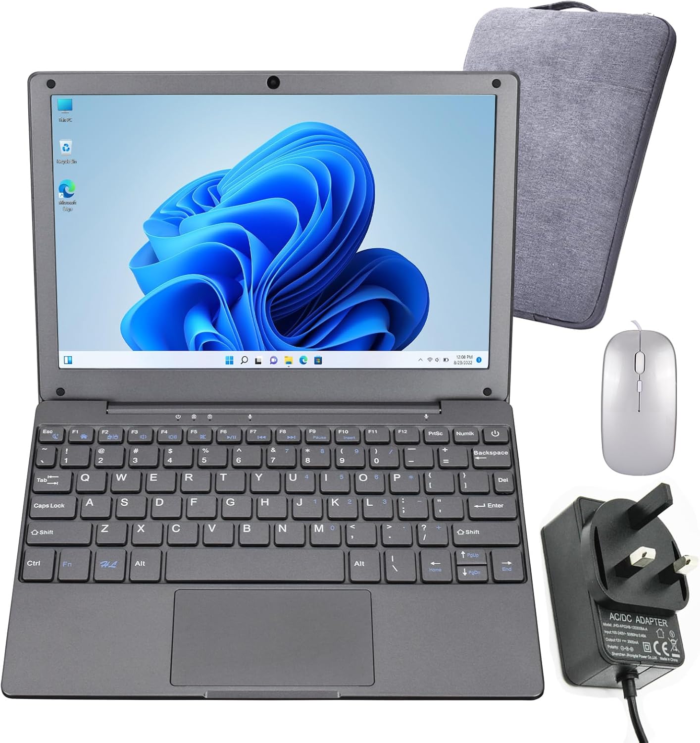 Mocory 10.1inch mini Laptop,8GB RAM 128GB SSD,IPS Display 1280 * 800 ...