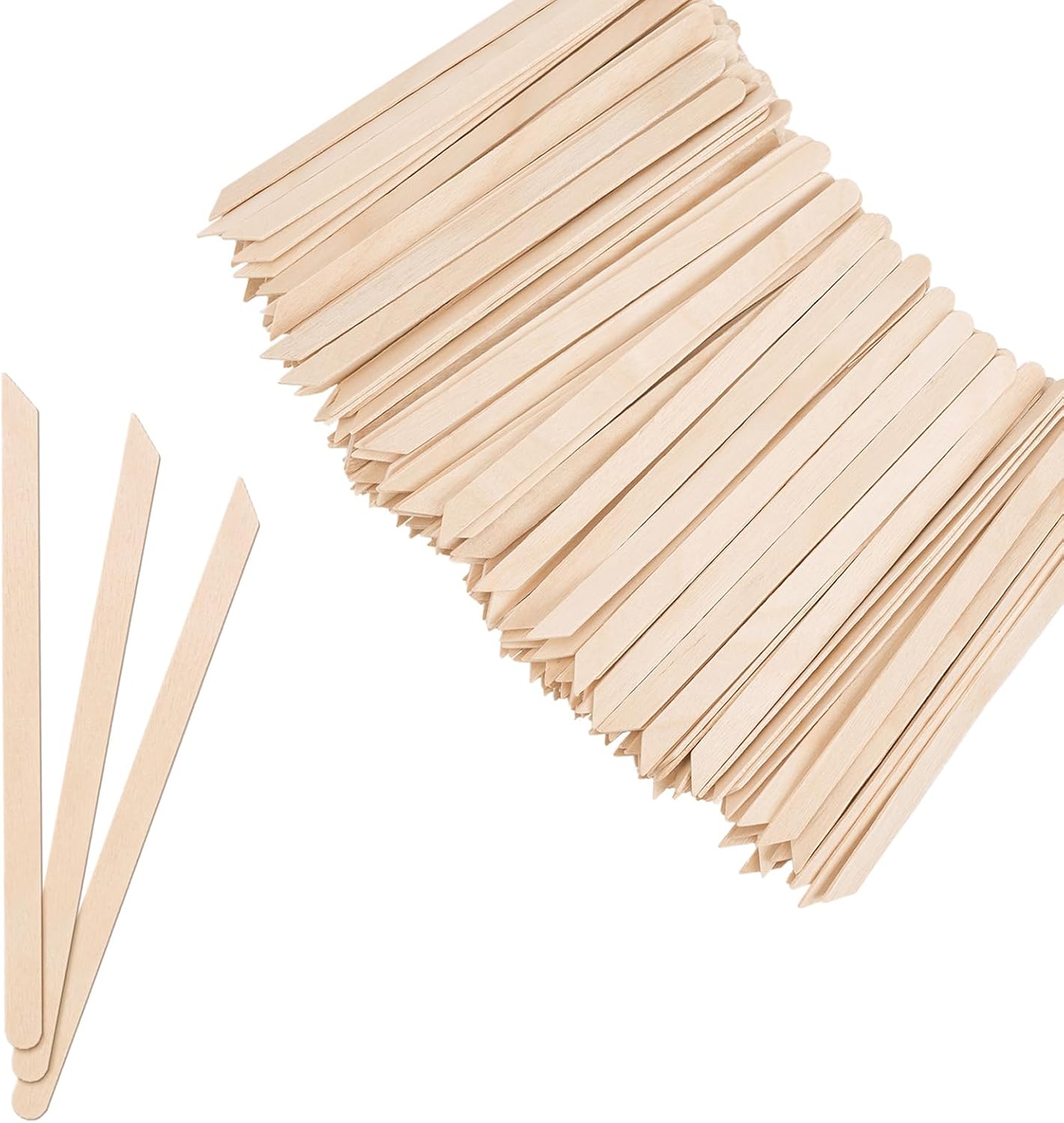 Amazon.com: 1000pcs Wooden Small Wax Sticks,Eyebrow Wax Sticks for ...