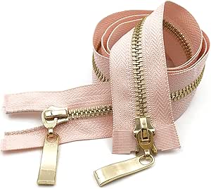 Amazon.com: Zip Puller,Metal Zippers ，1pcs 80/100/120 cm Auto Lock ...