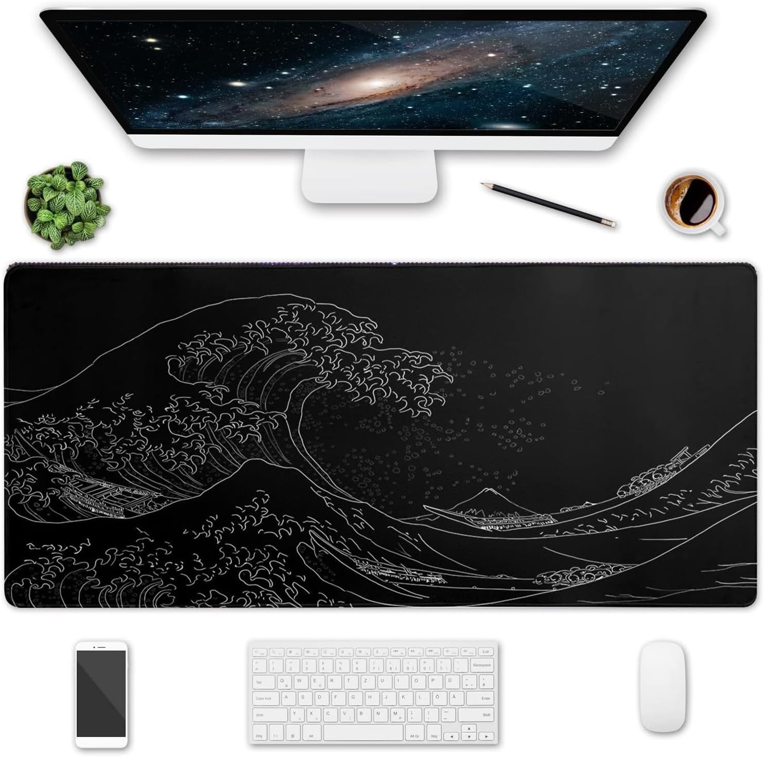 EXCOVIP Mouse Pad gamer XL alfombrillas para mouse,Multifunción ...