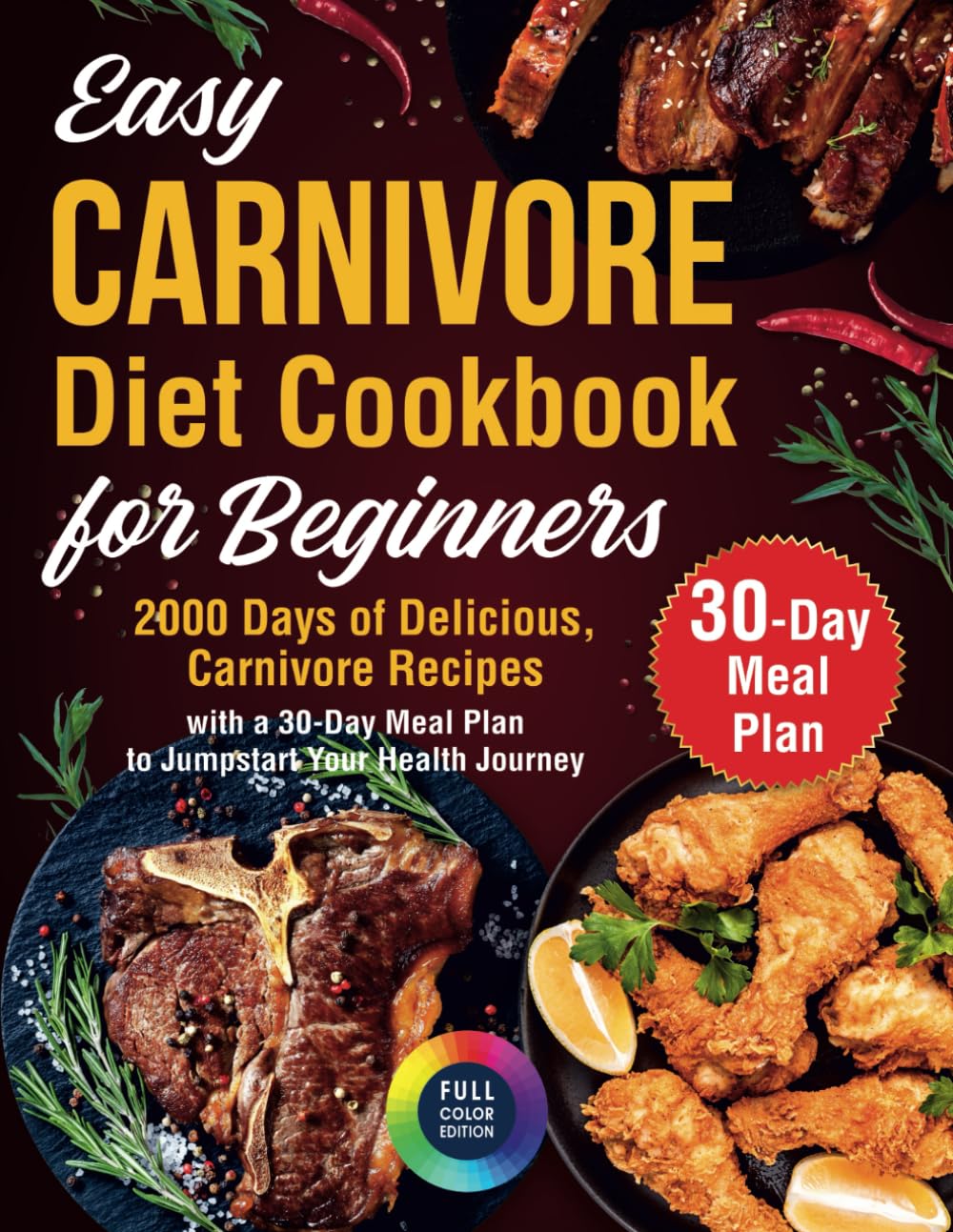 Amazon.com: Easy Carnivore Diet cookbook for Beginners: 2000 Days of ...