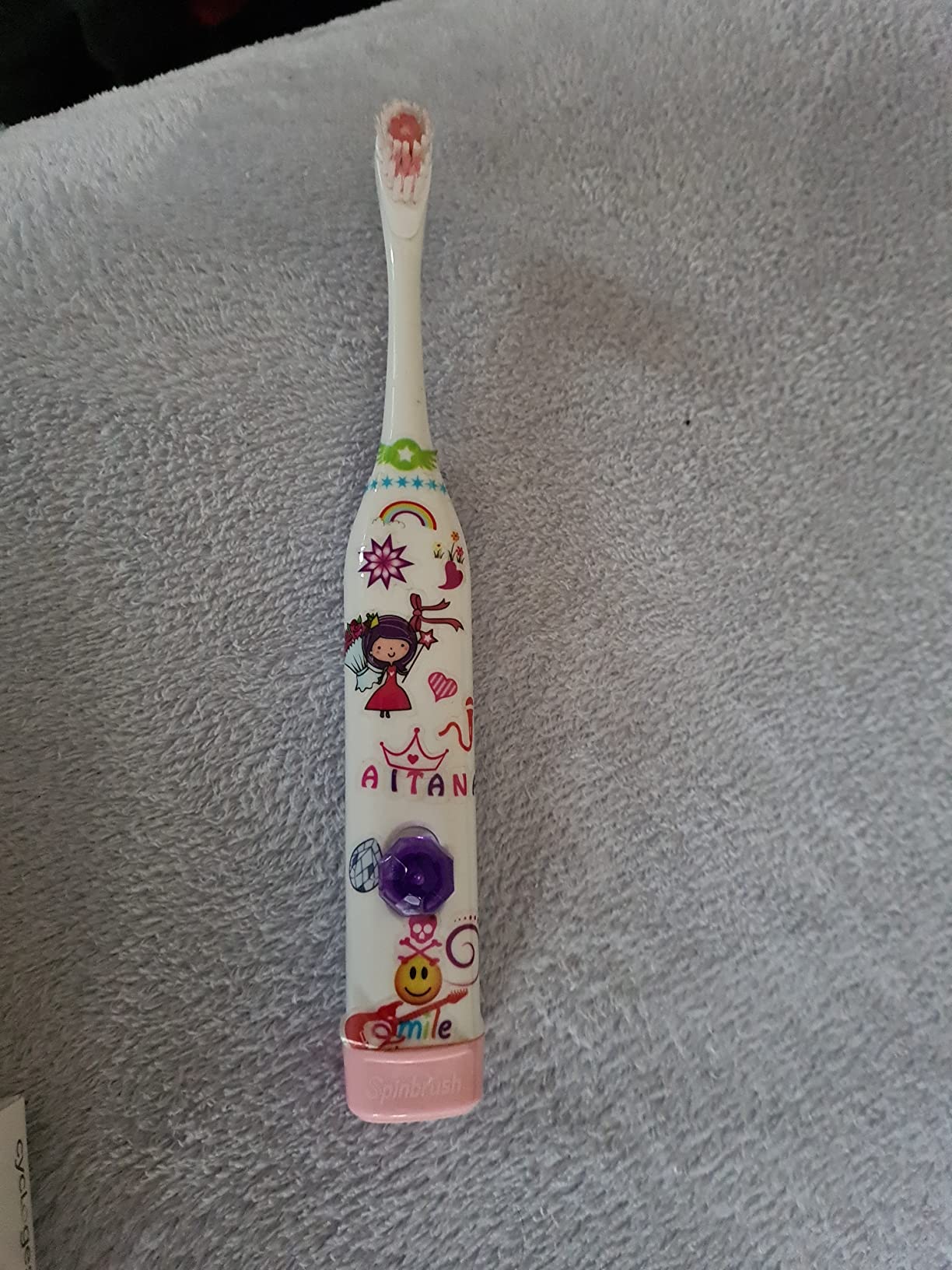 Spinbrush My Way Toothbrush for Kids 3+ - Girl : Amazon.co.uk: Health ...