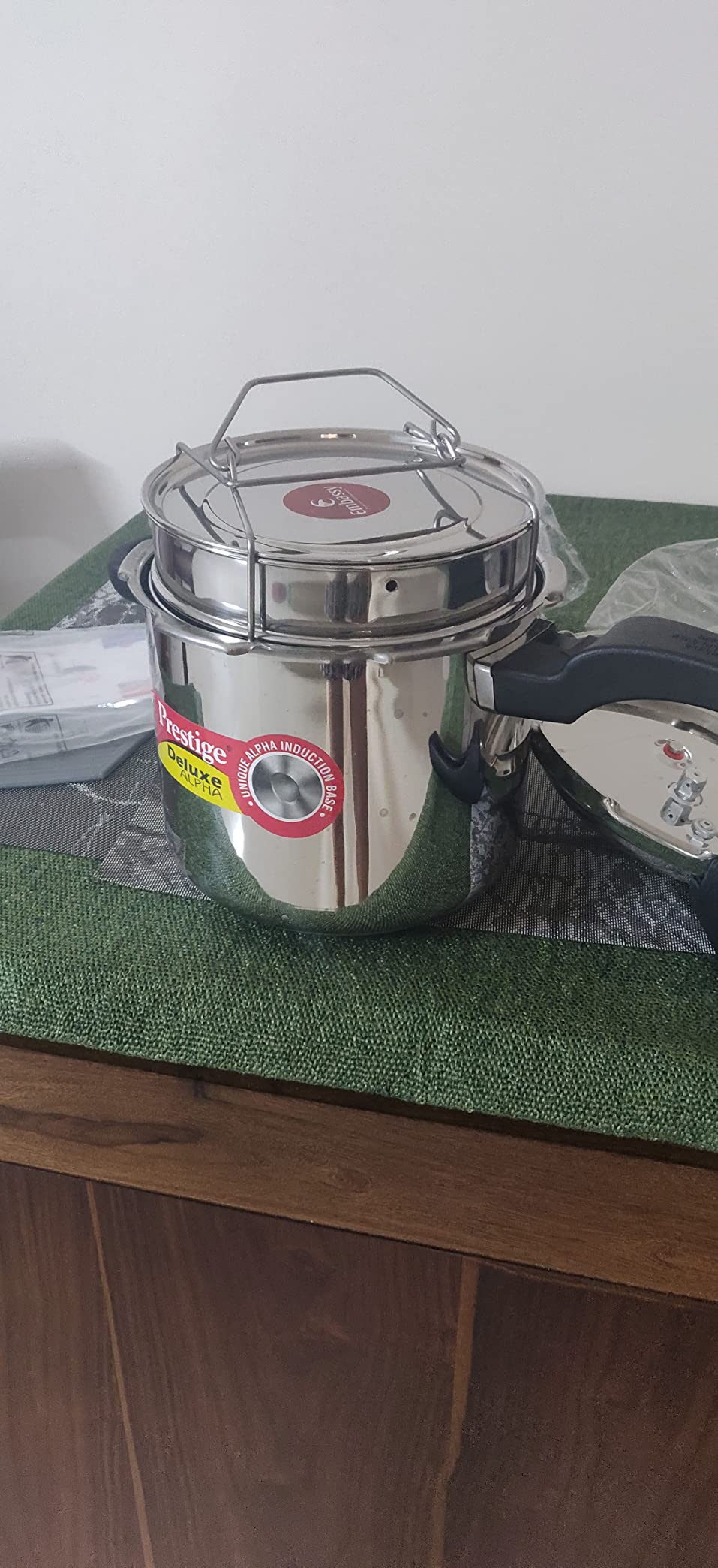 Buy Embassy Stainless Steel Cooker Separator | Suitable for 5 Litres ...