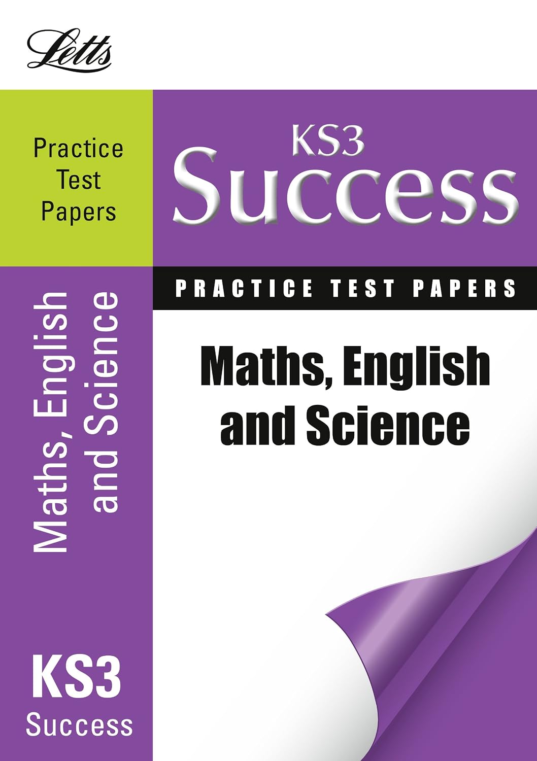 English, Maths and Science: Practice Test Papers (Letts Key Stage 3 ...