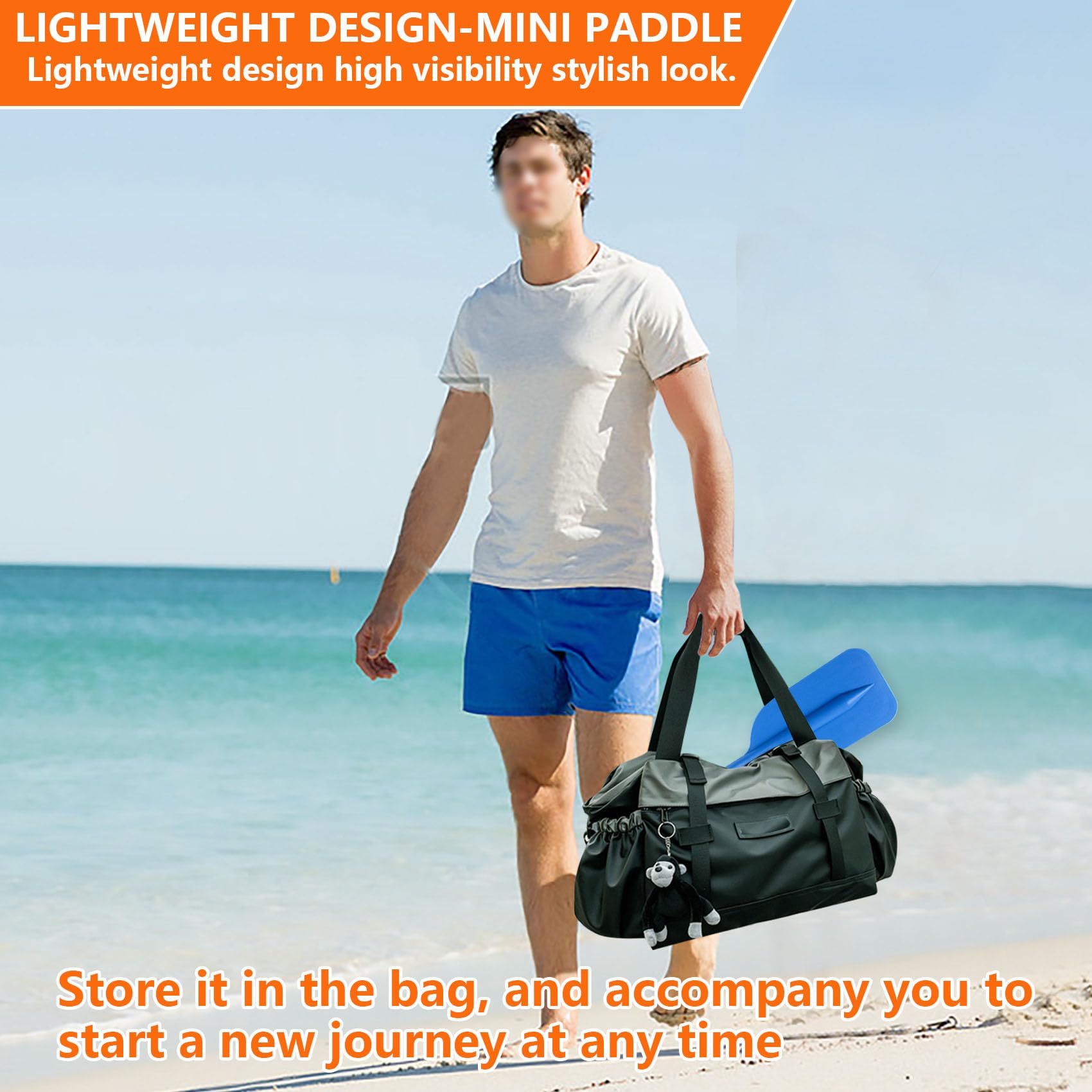 Snapklik.com : VEITHI Boat Paddle Telescoping Collapsible Oar For Boat ...