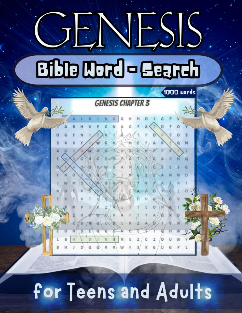 Bible Word Search for Teens and Adults - Book of Genesis: Walk through ...