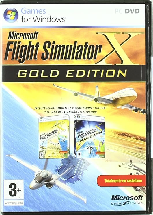 Flight Simulator X Gold Edition : Amazon.es: Videojuegos