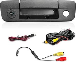 Boscamplus Tailgate Handle Backup Camera Compatible with Dodge Ram 1500 ...