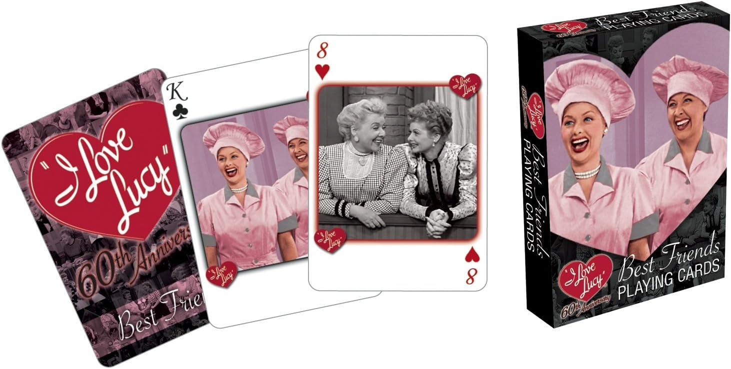 Amazon.com: I Love Lucy Friends Playing Cards : Toys & Games