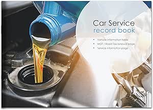 The Worcestershire Stationery Company A5 generic car service book for ...