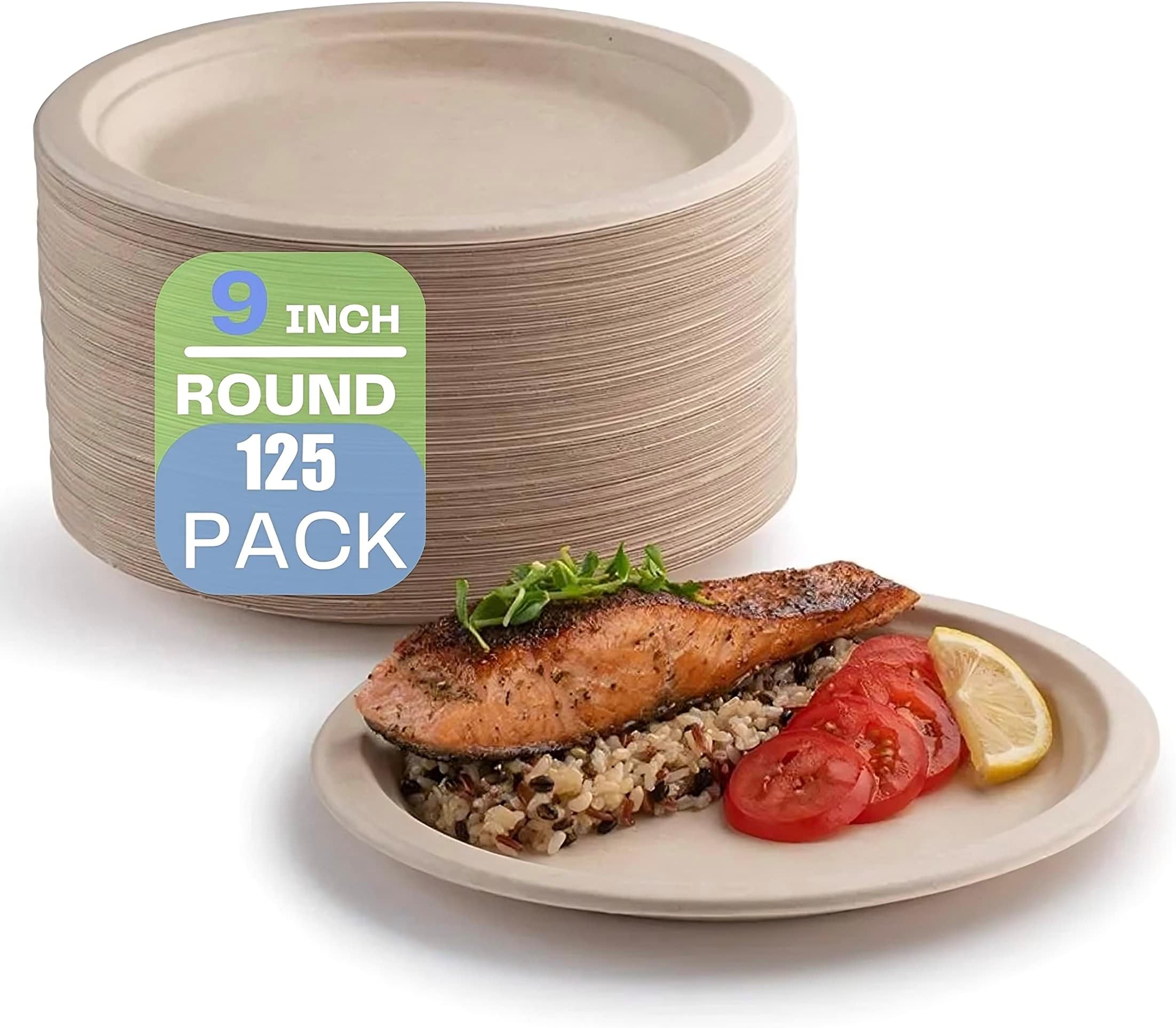 Amazon.com: Select Settings [100 COUNT] Compostable Square Dinner ...