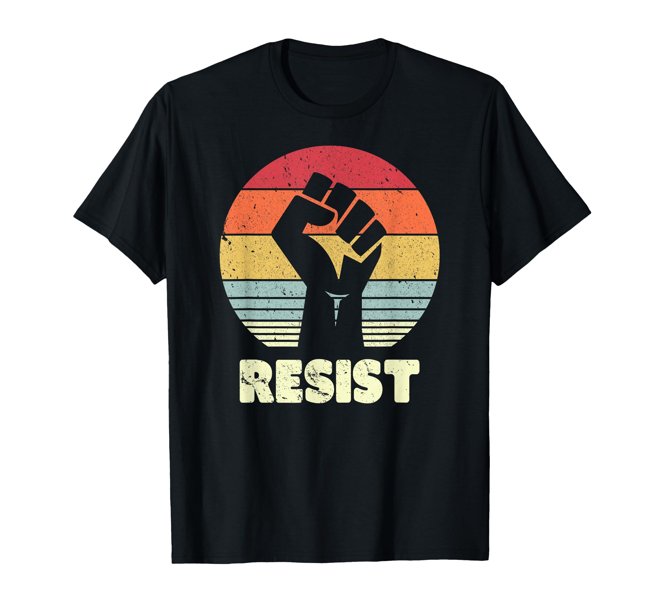 Amazon.com: Resist Shirt. Retro, Feminist T Shirt, 70's Vintage Tee T ...