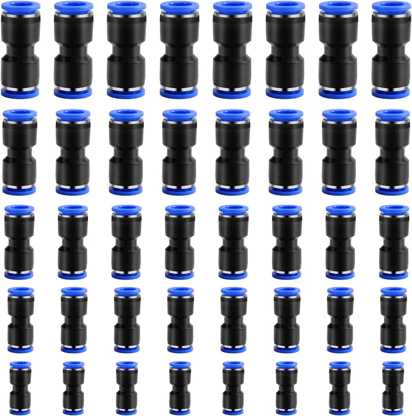 Pneumatic 5/16 or 8mm Quick Connect Tube Fitting – Push to Connect ...