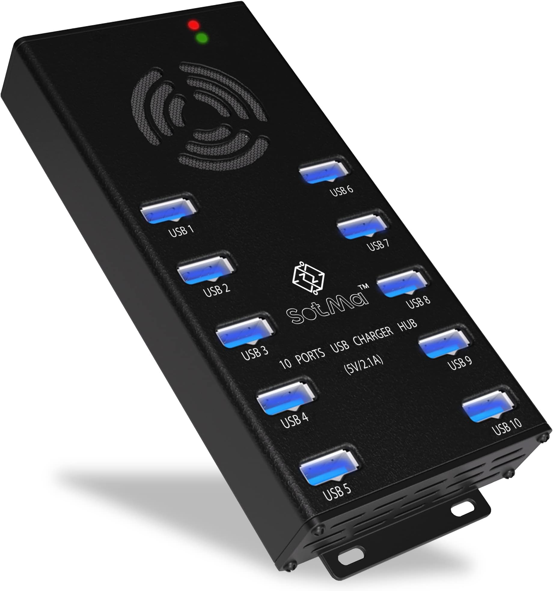 Amazon.com: Premium Design USB 3.0 Hub - Multi-Safety Protection 10 ...