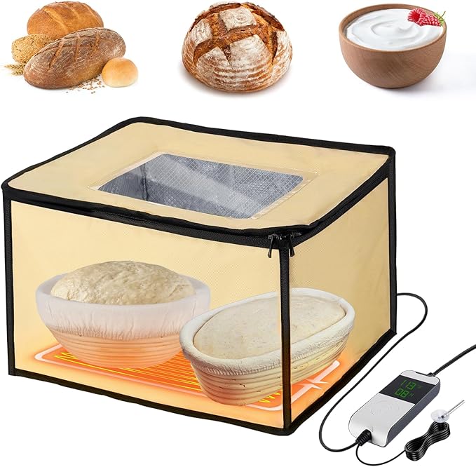 Amazon.com: Bread Proofing Box Dough Proofer - Temperature & Time ...