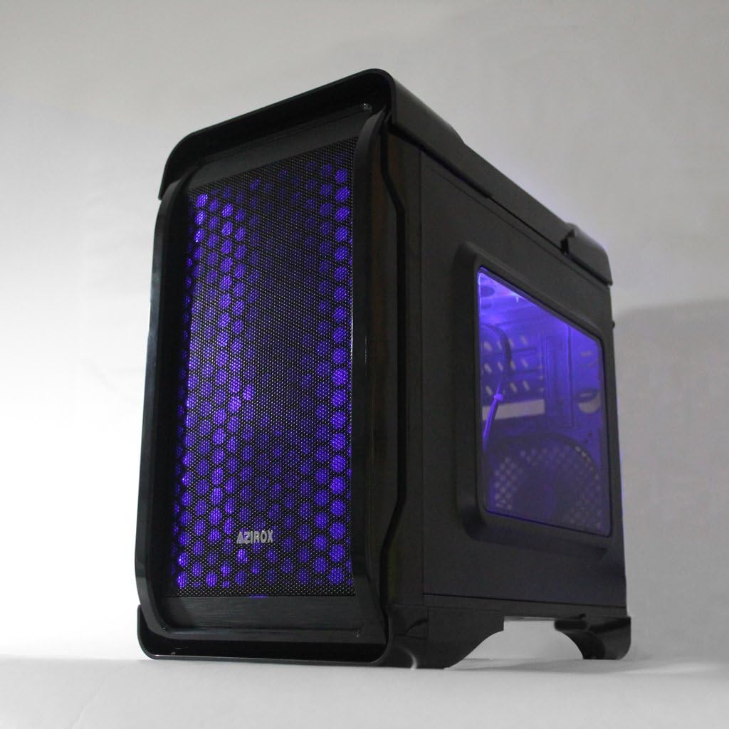 Caja de ordeandor Azirox ARA BLACK : Amazon.es: Electrónica