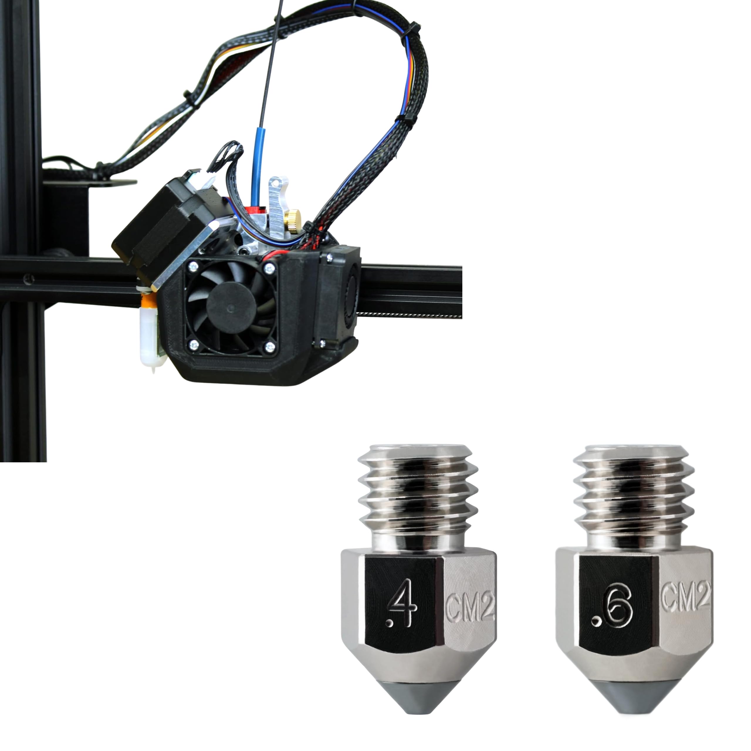 Amazon.com: Micro Swiss NG™ Direct Drive & MK8 CM2 2-Pack (0.4mm, 0.6mm ...