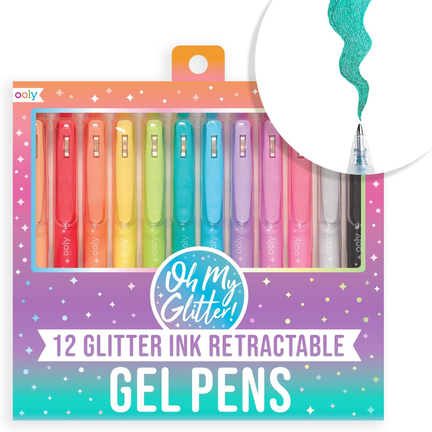 Amazon.com: Ooly Cat Parade Gel Crayons for Kids and Adults - Set of 12 ...
