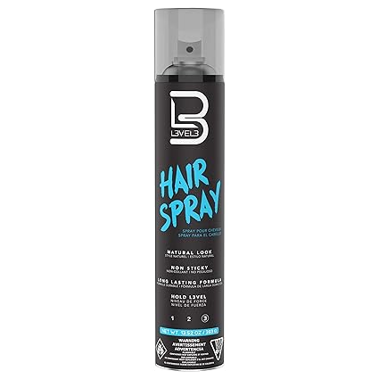 Amazon.com : L3 Level 3 Hair Spray - Long Lasting and Strong Hold ...