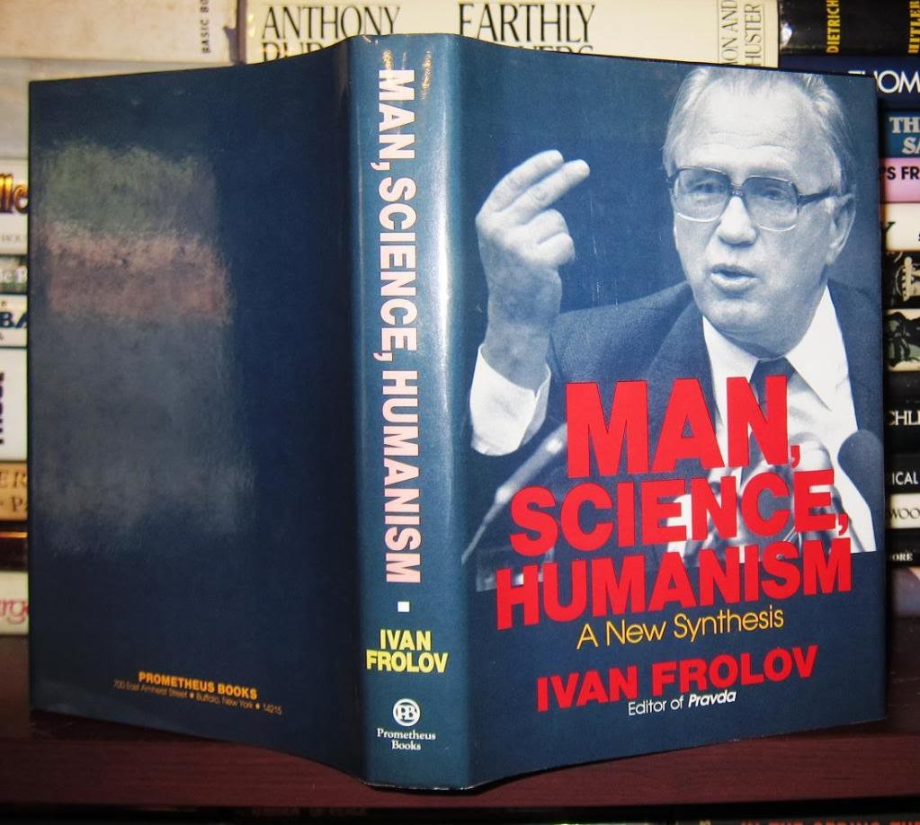 Man, Science and Humanism: A New Synthesis: Frolov, Ivan: 9780879756260 ...