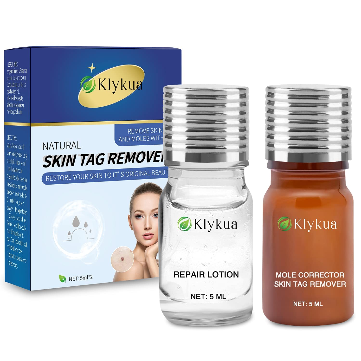 Skin Tag Remover And Repair Lotion Set Mole Remover Repair | Desertcart GB