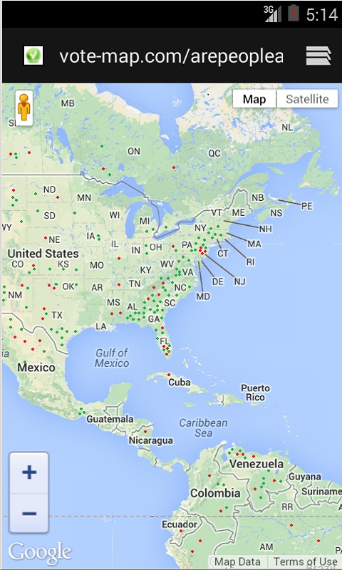 VoteMap - App on Amazon Appstore