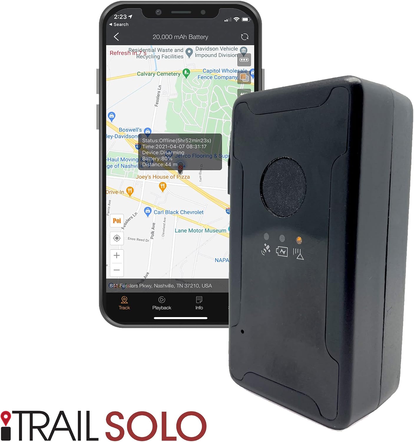 Rastreador GPS 5G mundial para vehículo – Discover It – iTrail Solo 30 ...