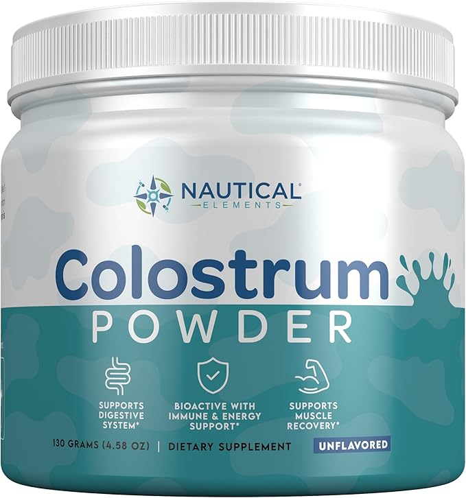 Amazon.com: Pure Colostrum Powder 130g, 40% IgG, 65 Servings | First 4 ...